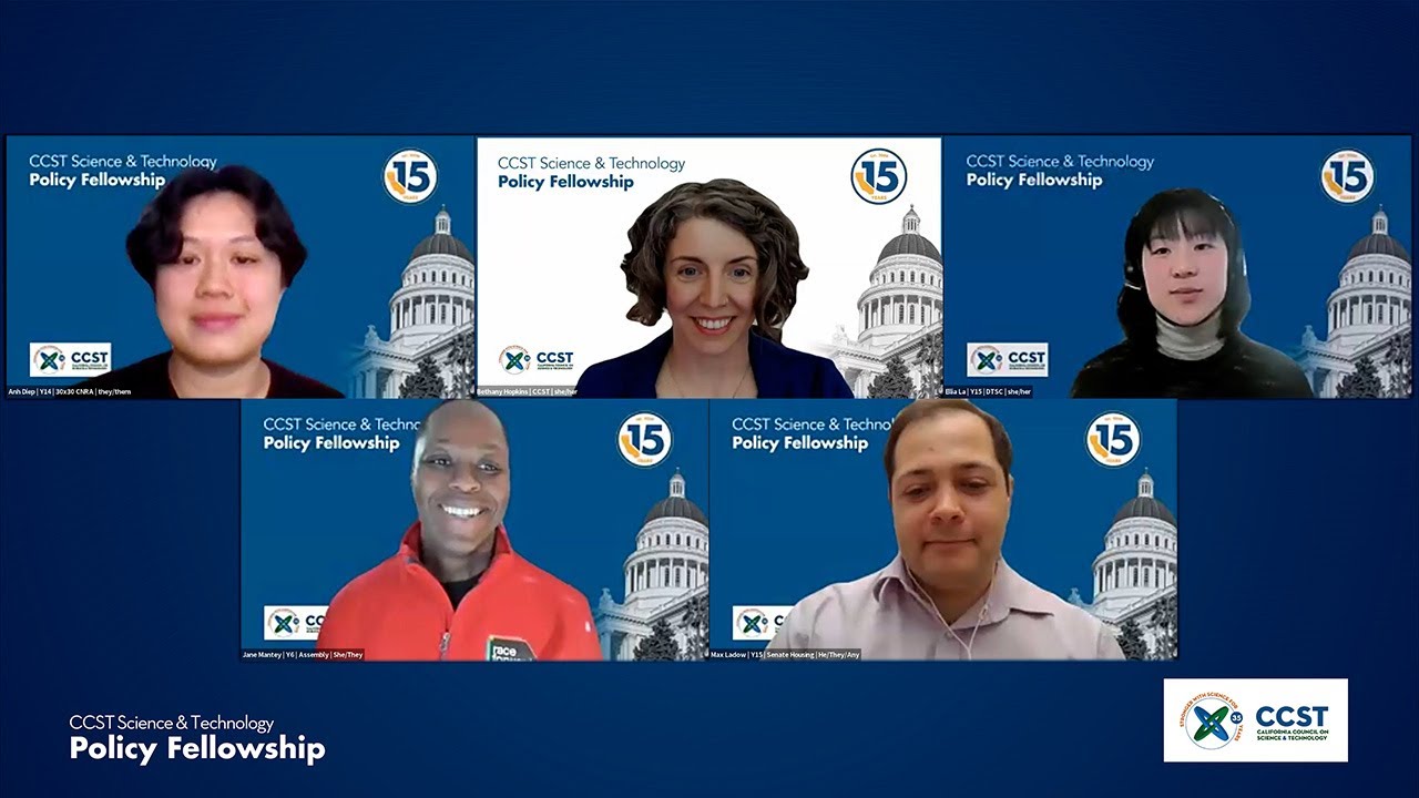 Everything to Know About the CCST Science & Technology Policy Fellowship