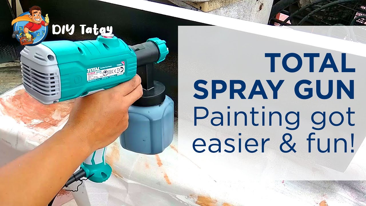 Total Paint Spray Gun Unboxing and Testing