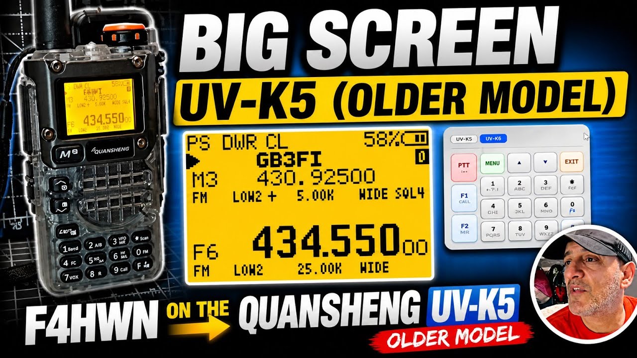 F4HWN - BIGSCREEN -QUANSHENG UV-K5 older models