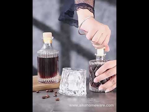 Wine Bottle Shot Glasses for Whisky Vodka Spirits