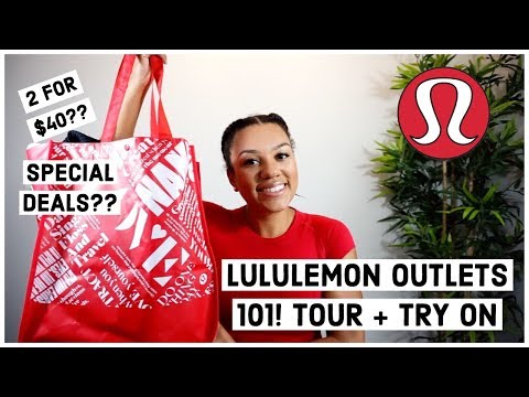 LULULEMON OUTLET TRY ON + TELL ALL | SPECIAL SALES, HOW I CAN AFFORD SO MUCH LULU!