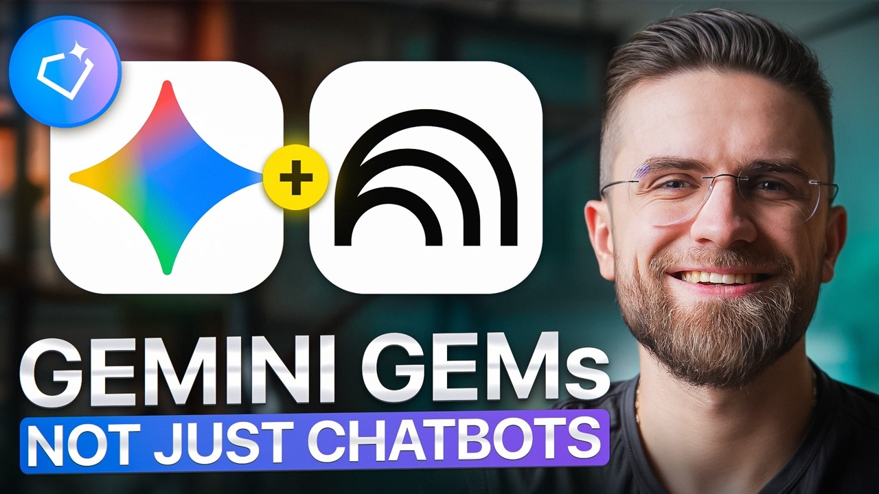 Gemini GEMs + NotebookLM: How to Use the NEW Gemini Gems Better Than 99% of People