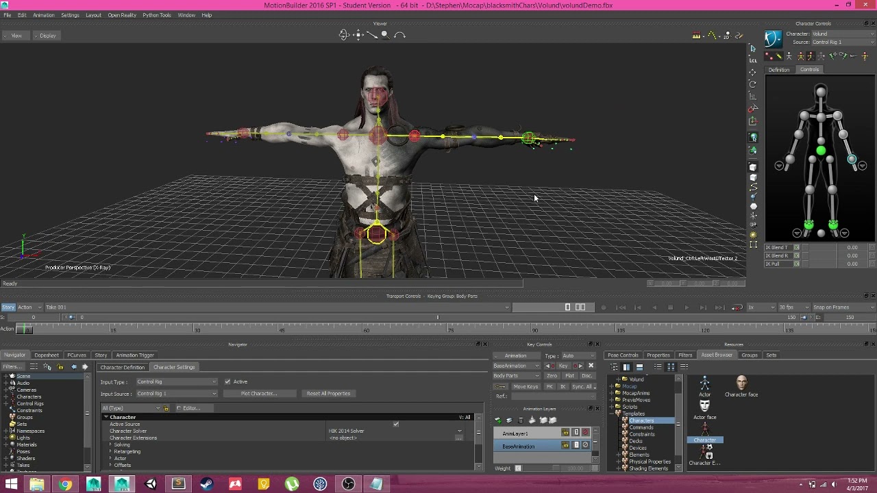 Motion Builder Characterization and Retargeting Tutorial