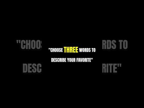 Choose 3 words to describe your favourite anime character #rj_anime #anime