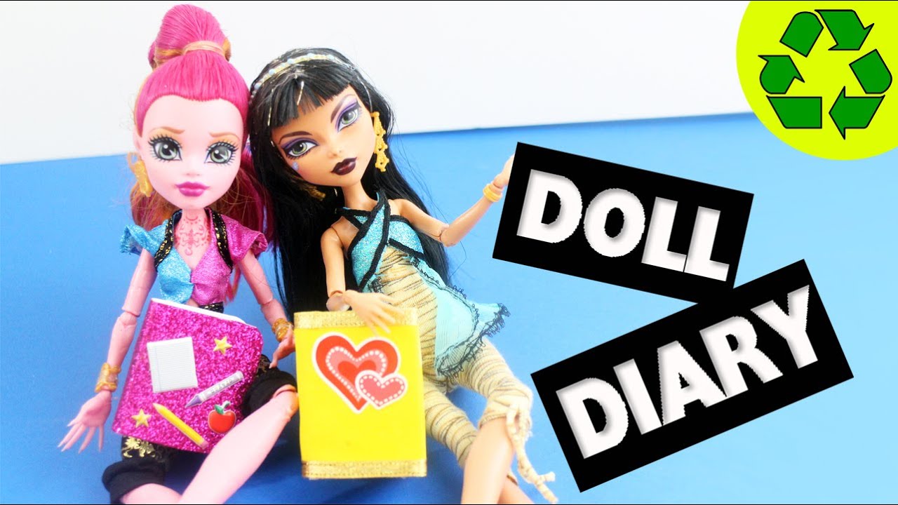 How to make a doll diary – SimpleKidsCrafts