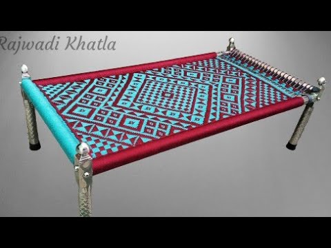 Stainless steel charpai - Multi Colored Charpai , Colourful Charpai ...