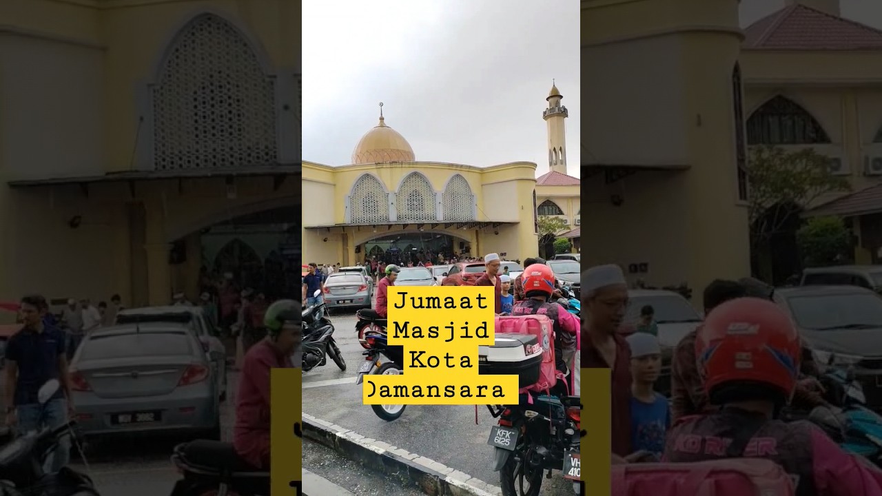 Jumaat Masjid Kota Damansara #jumaat #travel #jomkemasjid #jelajahmasjid