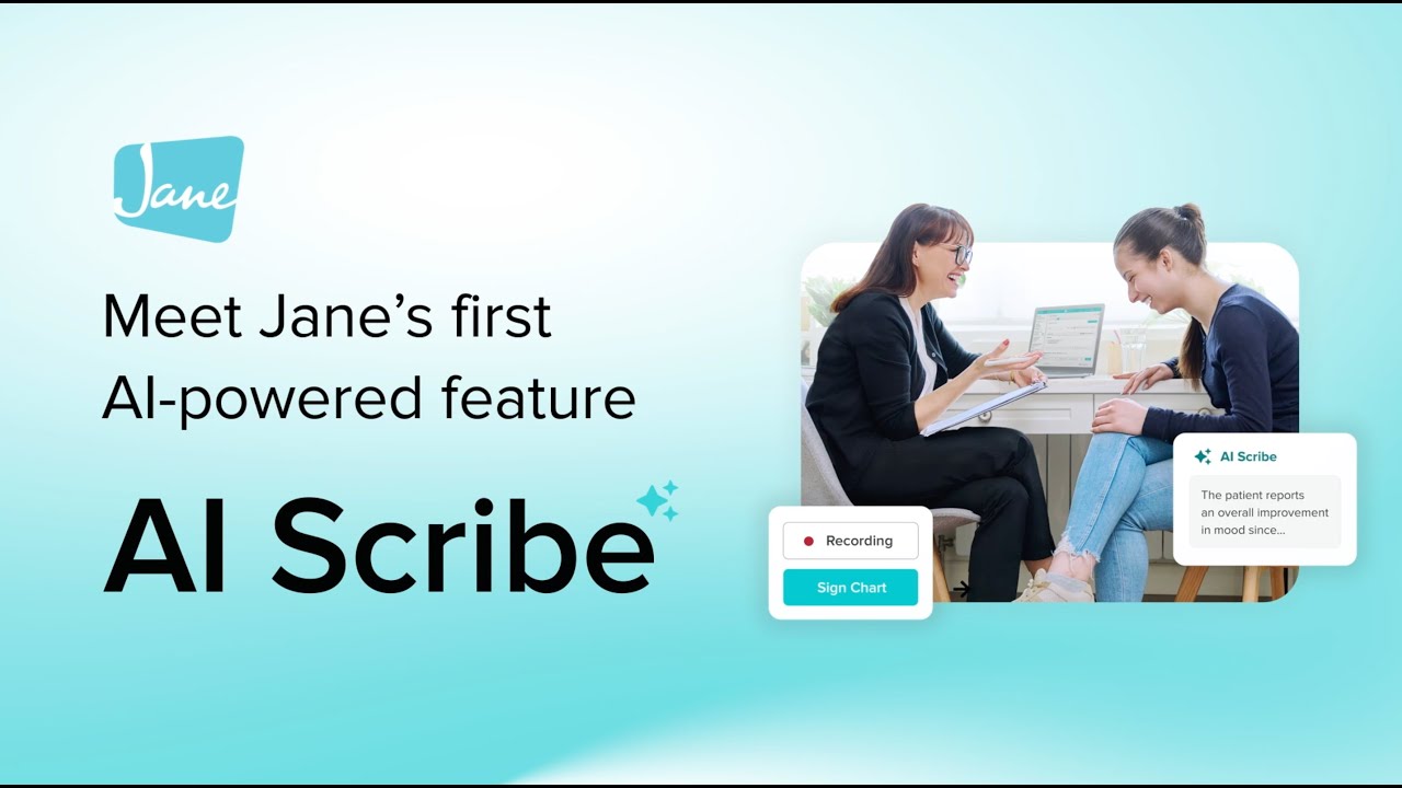Meet Jane's AI Scribe #janeapp #aiscribe #aicharting