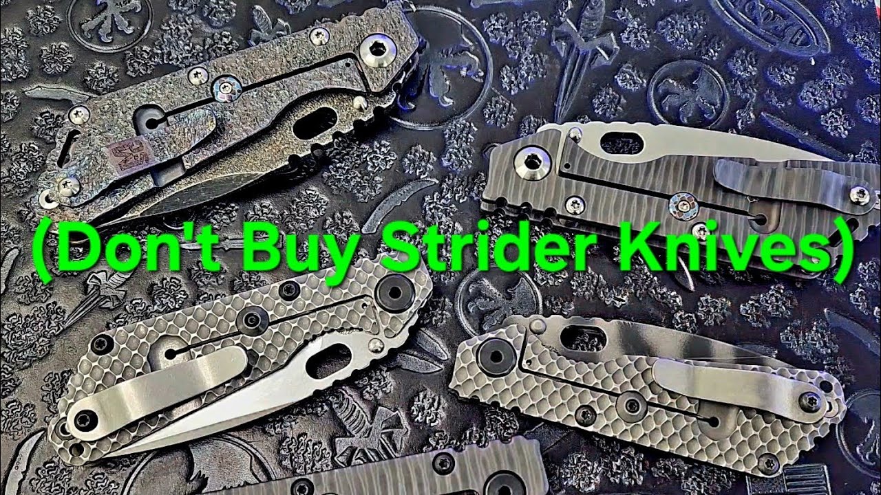 Watch This Before Buying A Strider Knife!