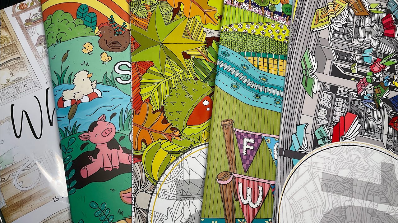 Chatty Flip-throughs: Etsy colouring books | Adult colouring
