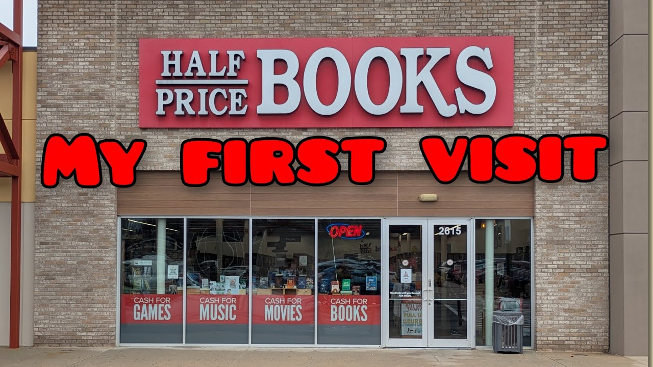 My First Visit To Half Price Books - Finding Bluray & DVDs 