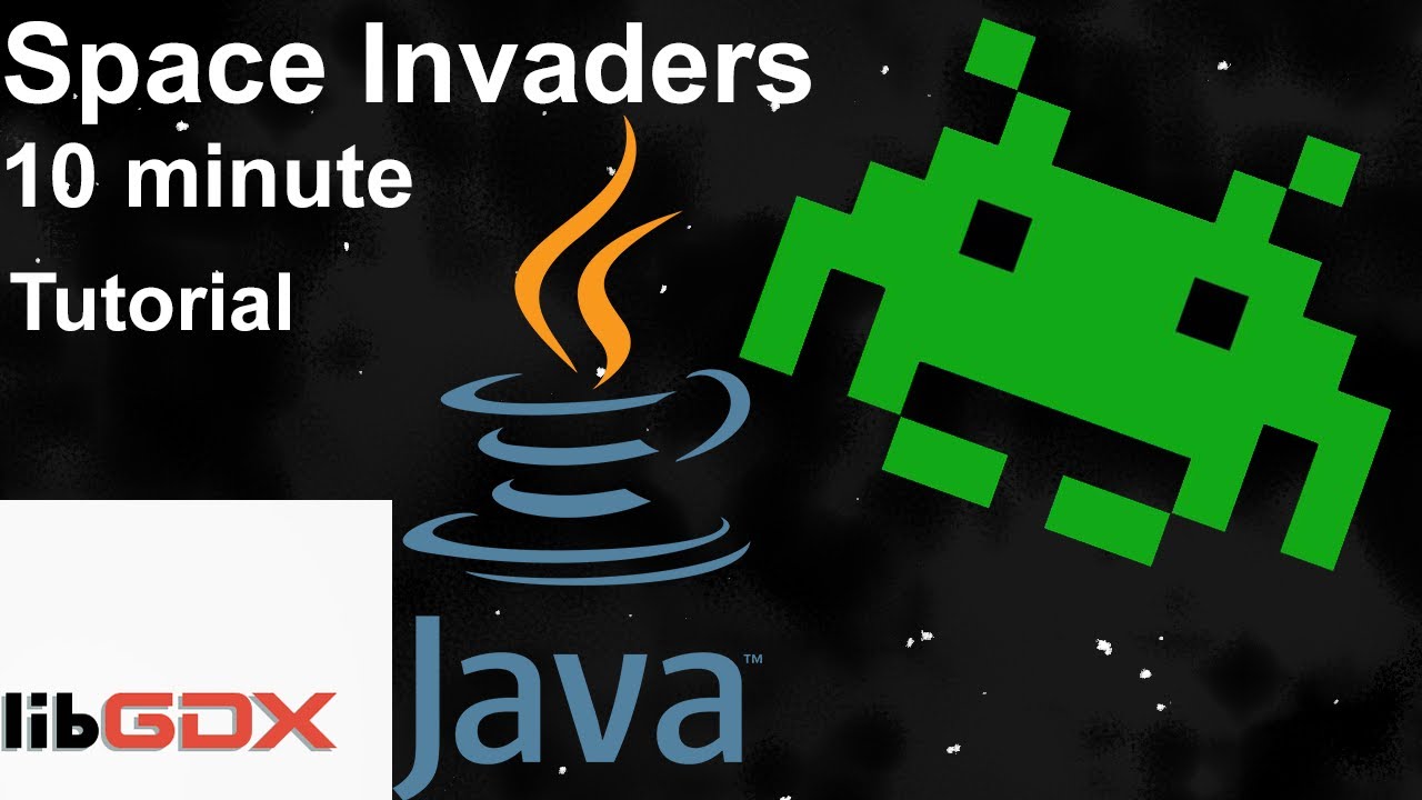 Making A Space Invaders Game with Java and LibGDX in under 10 minutes