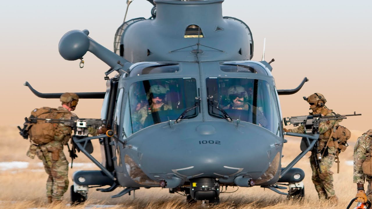 US Air Force Tests the New MH-139A Grey Wolf Helicopter