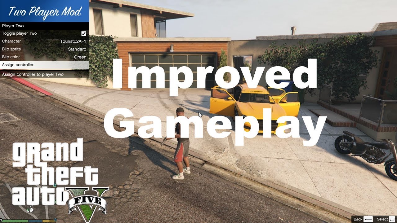 TwoPlayerMod Beta 2.35 - GTA 5