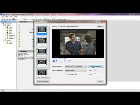 Capture slides from a WMV file format