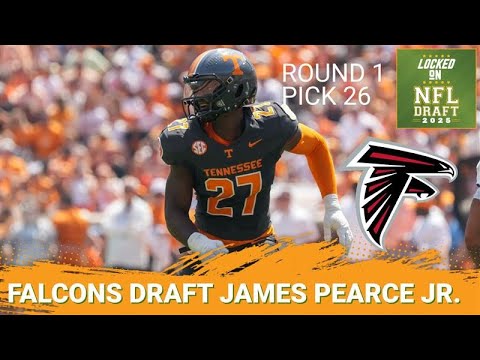 Atlanta Falcons Select James Pearce Jr. with the No. 26 Pick in the 2025 NFL Draft