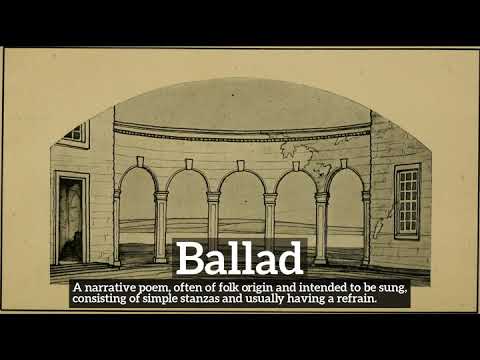 How Does Ballad Look? | How to Say Ballad in English? | What is Ballad?