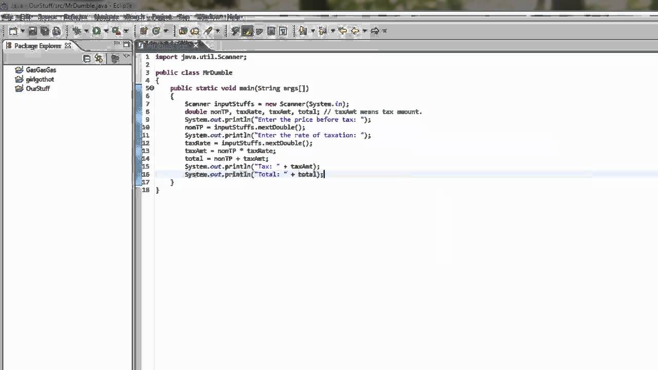 Java Tutorial #11: Shop Item Calculator!