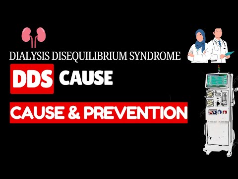 How DDS or Dialysis Disequilibrium Syndrome occurs during dialysis | RRB KGMU Dialysis