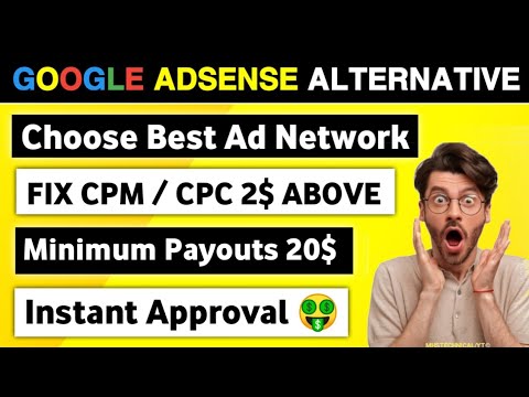 Google AdSense Alternative High CPM ad Network For Blogger Instant Approval
