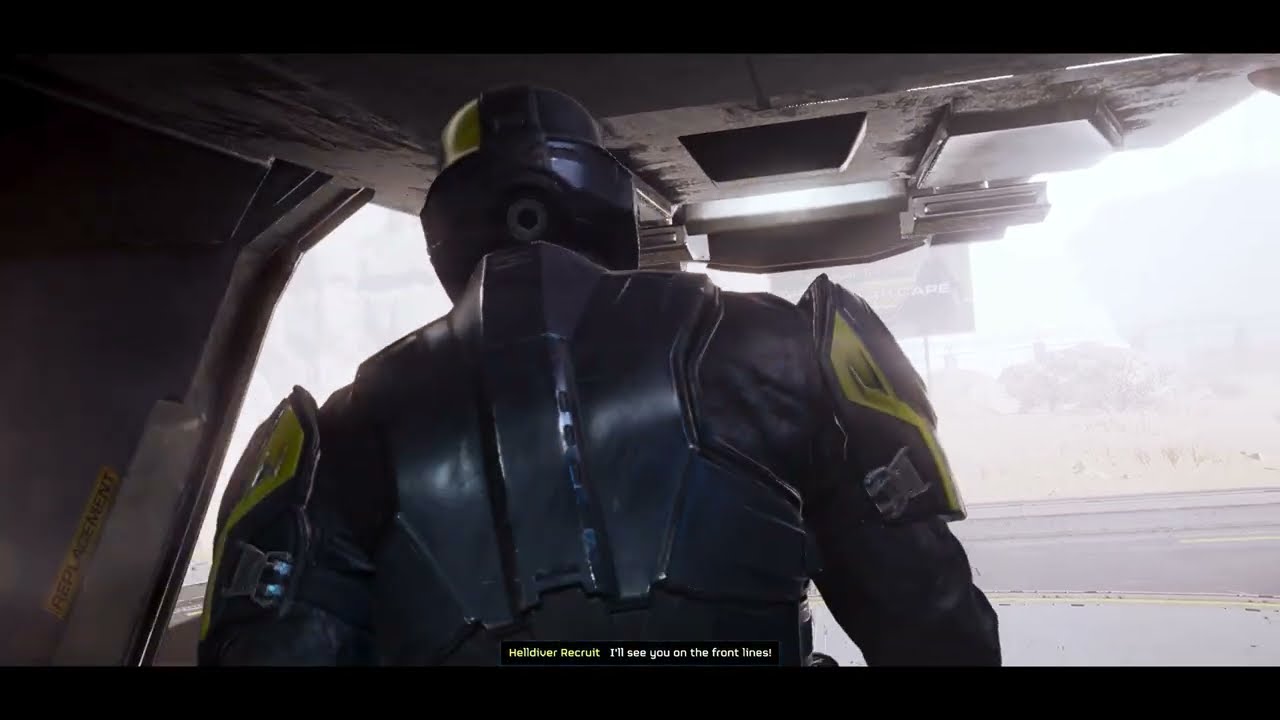 HellDivers 2 - Tutorial Basic Training