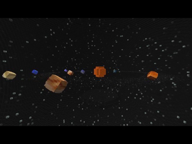¡vea El Sistema Solar En Minecraft Como Nunca Antes! Mapa De Comandos ...