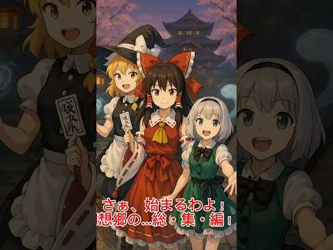 【東方第2弾リミックス】絶対に仲間にしたいキャラTOP5まとめ!#shorts #ゆっくり解説 #ゆっくり実況 #東方 #幻想郷 #shortsまとめ #東方project #紅月の反逆 #夜霧の桜