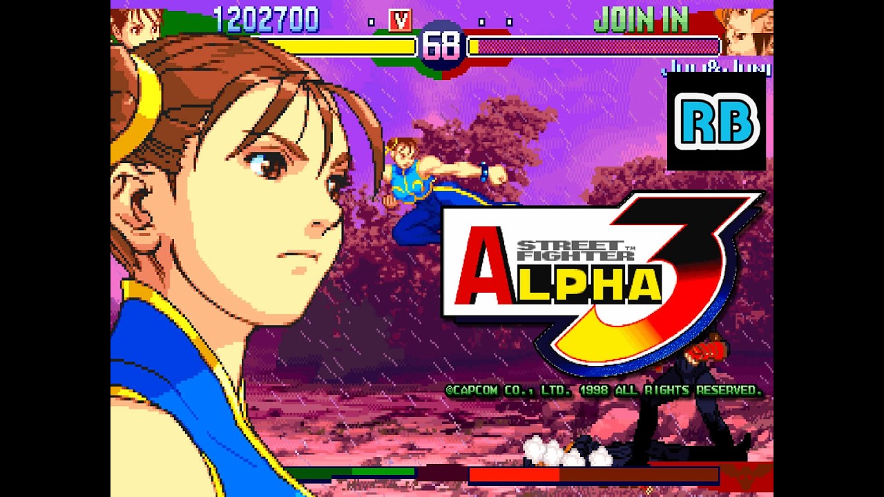 1998 [60fps] Street Fighter Alpha 3 Chun-Li Expert ALL