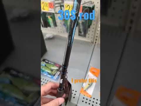 cheap walmart rods i use best 6ft 6 rod for bassing and snook fishing pole reviews
