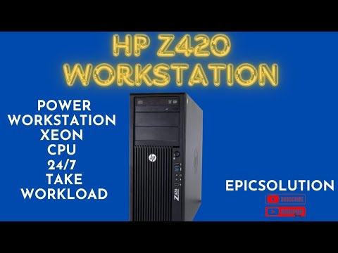 HP Z420 WORKSTATION | REVIEW TAKE WORKLOAD ! XEON CPU #editing #workstations #gaming #entertainment
