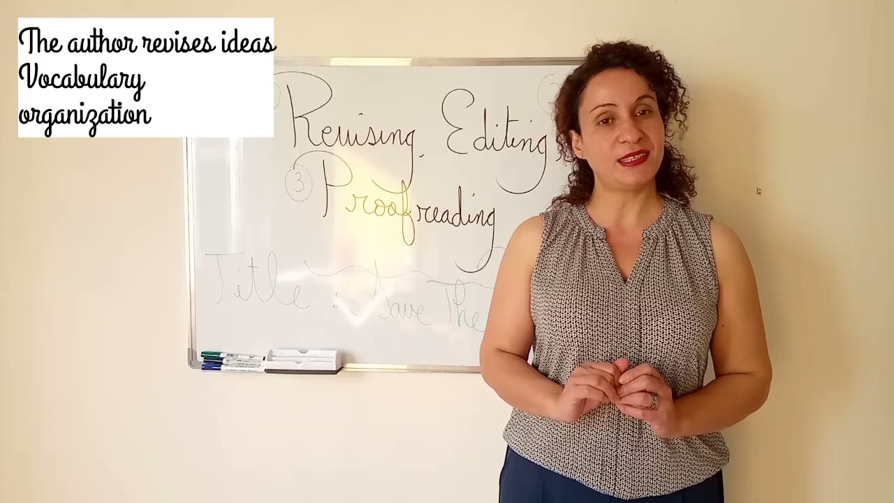 Revising, Editing, & Proofreading