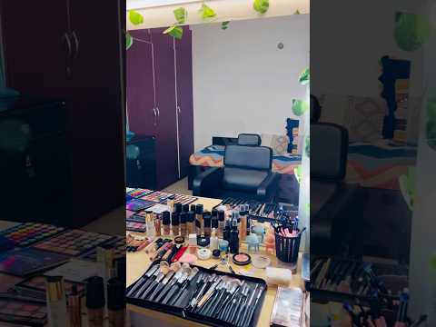 Home makeup studio❤️🙏🏼Dream come true😊 #ganpatibappamorya #studio #makeupstudio  #transformation