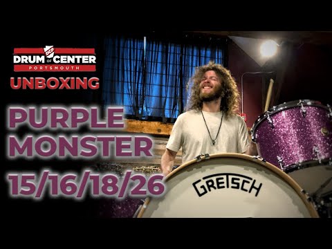 Gretsch Broadkaster "Purple Monster" 4pc Drum Set | Reverb