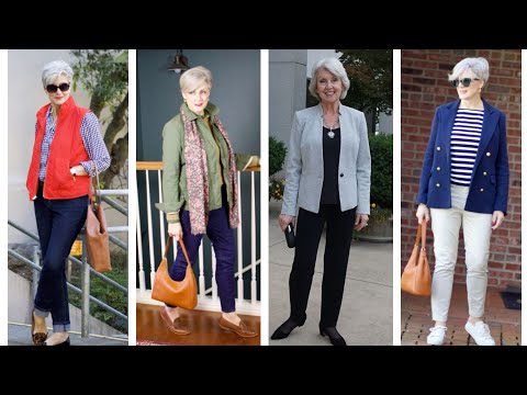 FASHION CLOTHING FOR WOMEN AGED +50 +60 YEARS +70 YEARS + 80 YEARS CLOTHING COMBINATIONS FOR LADIES