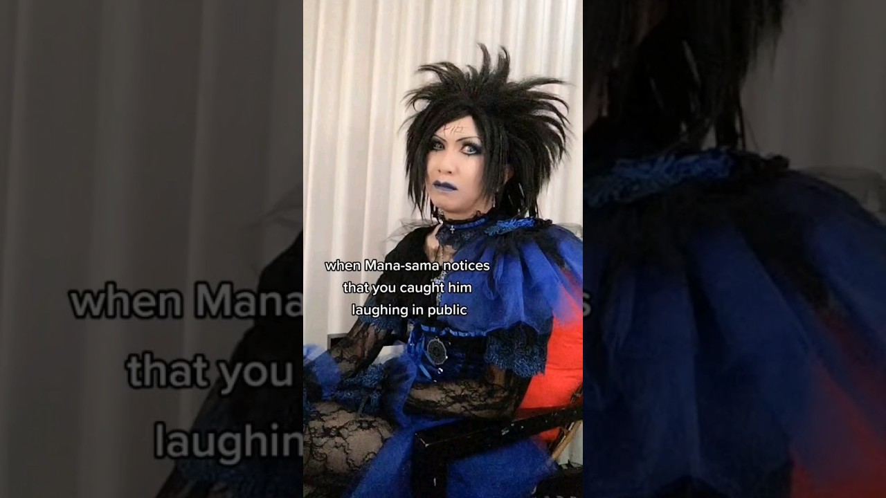 ... you saw nothing. this is just a dream~ 🤫😔 #moidixmois #manasama #malicemizer #visualkei #cosplay