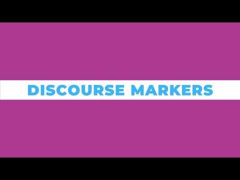 Discourse markers