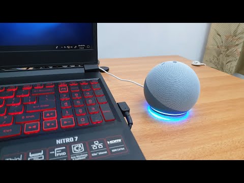 How To Connect - Echo Dot to Laptop /PC