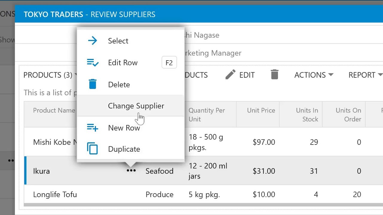 Action Confirmation Forms
