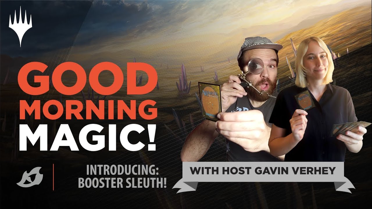 Introducing: Booster Sleuth! | Good Morning Magic (Featuring Annie Sardelis)