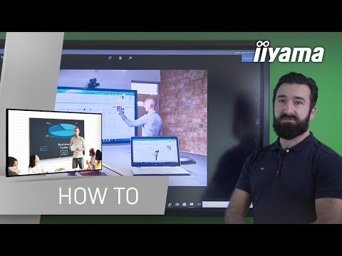 How to use Windows Ink Workspace tools - iiyama 68 series/03-series large touch display