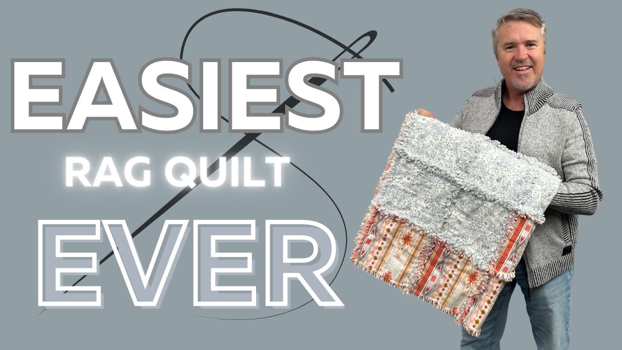 How to Sew a Rag Quilt | FULL WALKTHROUGH!