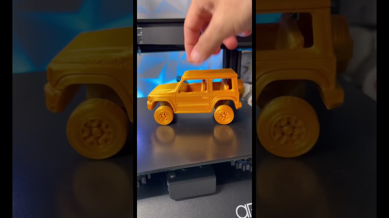 3D printed Suzuki Jimny - available on printables #3dprinting #3dprinter #3dprinted #3ddruck