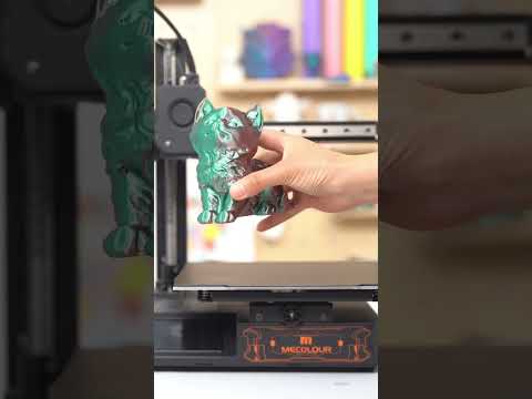 Why is FDM 3D printing technology popular?#mecolour #3dprinter #3dprinting #bear #3dprinted #gifts