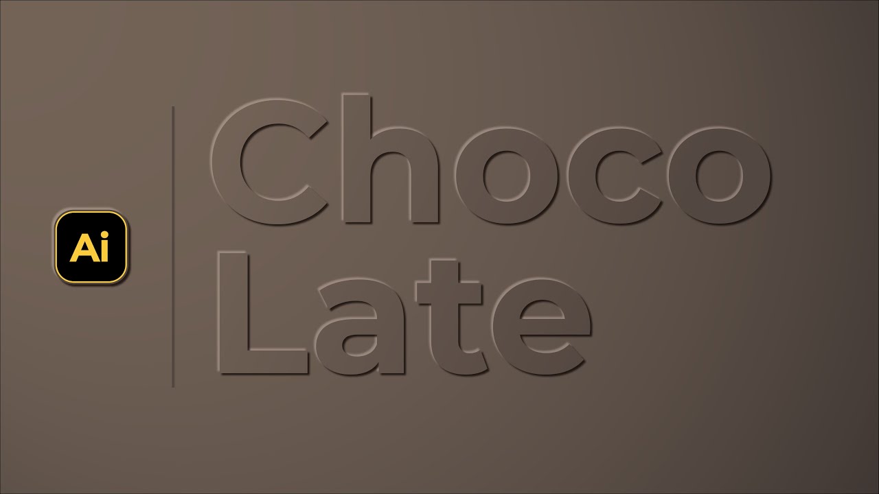 New, How to Make Embossed Text Effect Editable | Adobe Illustrator Tutorials