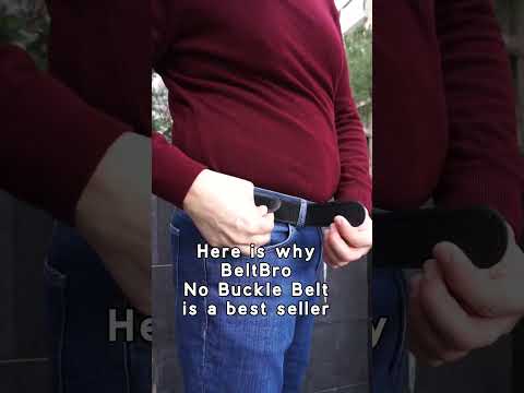 Tired of Belt Buckles Digging into Your Stomach? - Try BeltBro