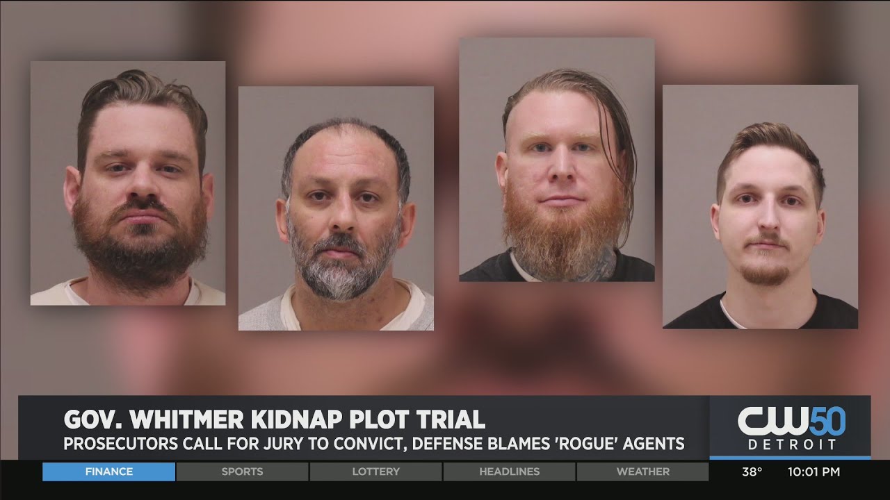 Jury Gets Case Of 4 Men Charged In Gov. Whitmer Kidnap Plot