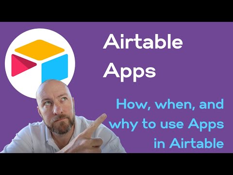 Using Apps in Airtable | No-code database apps