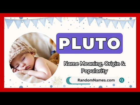 Pluto - Baby Boy Name Meaning, Origin & Popularity - RandomNames.com