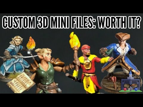 3D Printing Your Own HeroForge Minis: Is It Worth It? (HeroForge STL File Review)