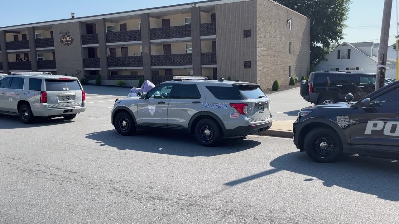 West Warwick police scene